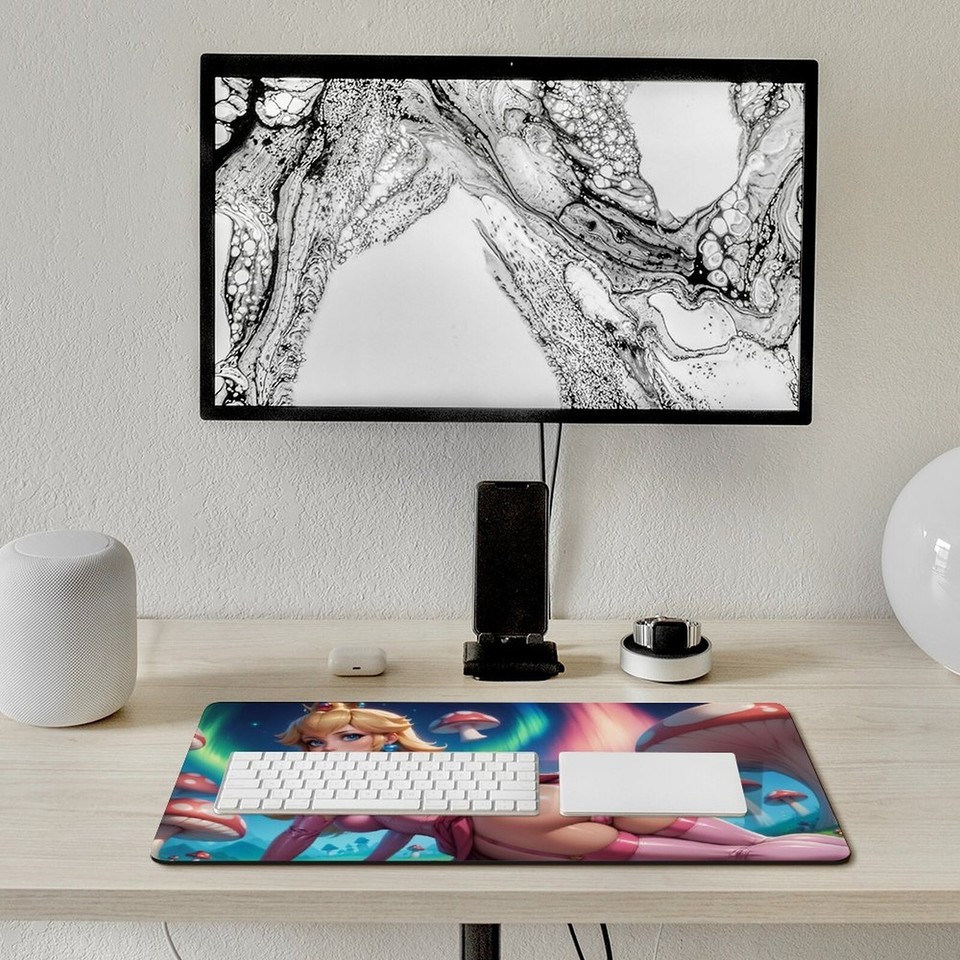 Peach Princess Keyboard Mice Mat Desk Pad Game Playmat 40x75cm | eBay
