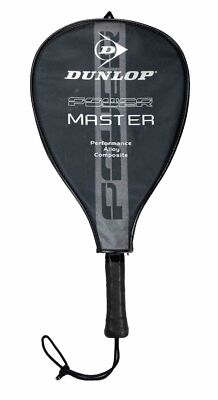 Dunlop Power Master Performance Racquetball Racquet 3 7/8" Grip w Cover ...