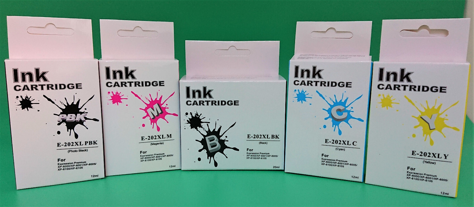 202XL Set Compatible Inks For Epson XP-6000 XP6001 XP-6005 XP-6100 XP ...