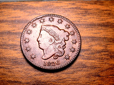 LARGE CENT CLASSIC HEAD 1826 HIGH GRADE STUNNING OVER DATE DDO | eBay