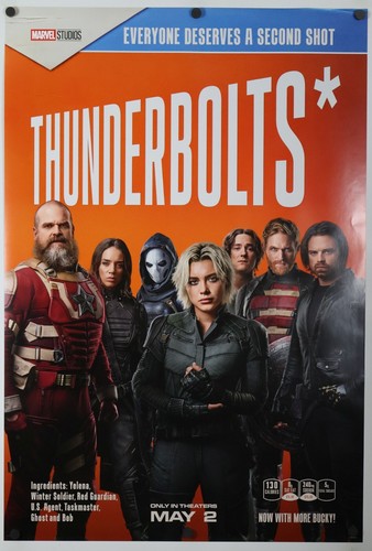Thunderbolts - original DS movie poster US Adv B D/S 27x40 2024 ...