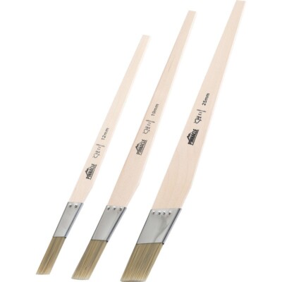 Fitch Paint Brush Set 3 Piece Synthetic Slant | Angled Brushes Cutting ...