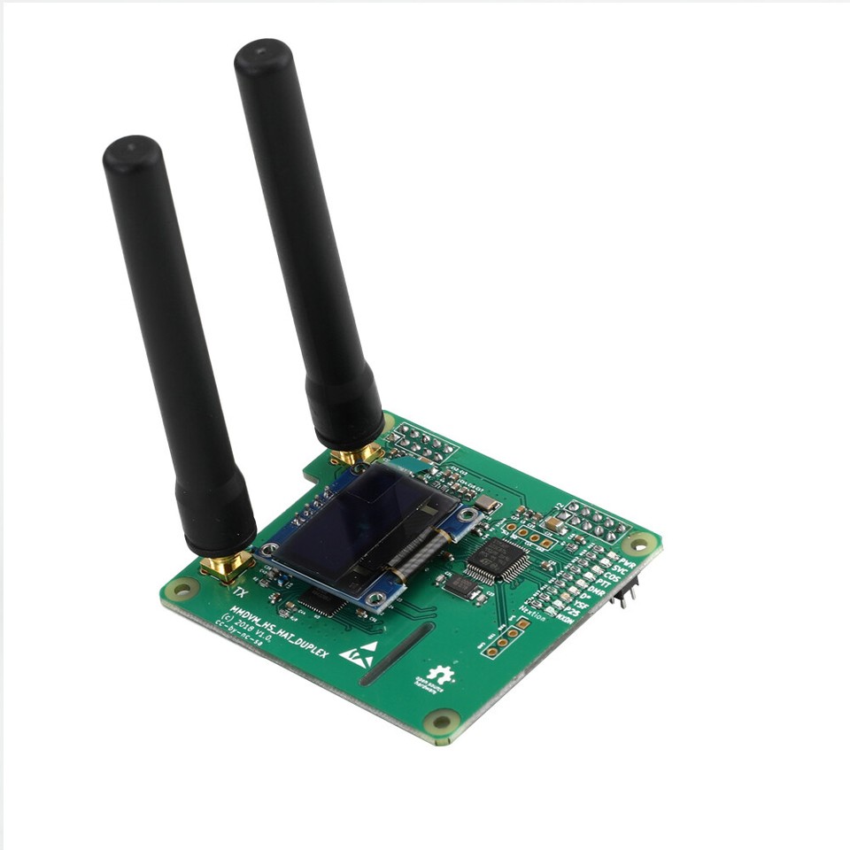 MMDVM HS Dual Hat Duplex MMDVM Hotspot P25 DMR YSF NXDN Pi Revision 1.0 ...