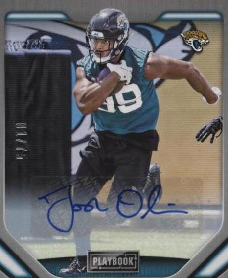 2019 Panini Playbook - Rookies Signatures Josh Oliver #167 Signatures ...