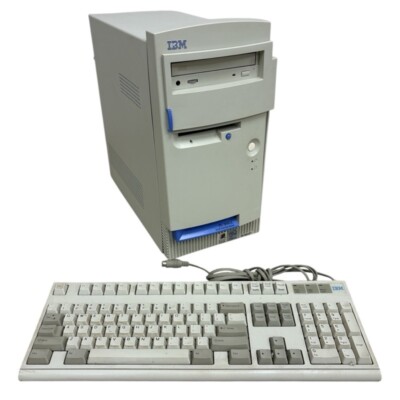 Rare Vintage IBM PC 300GL Pentium II 64MB RAM No HDD/OS Computer w ...