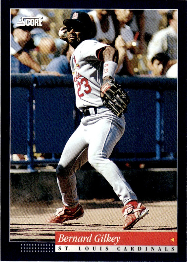 1994 Score Baseball Card Bernard Gilkey St. Louis Cardinals #420 | eBay