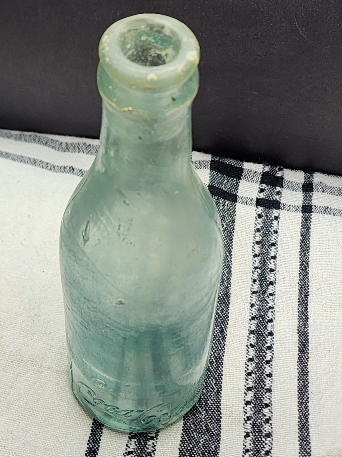 Straight Side Brunswick Ga Georgia Coca Cola Coke Bottle Heel Script ...