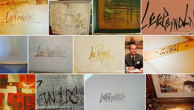 ORIGINAL Signed LEE REYNOLDS' Early Unique ABSTRACT EXPRESSIONIST 4 x 5 ...