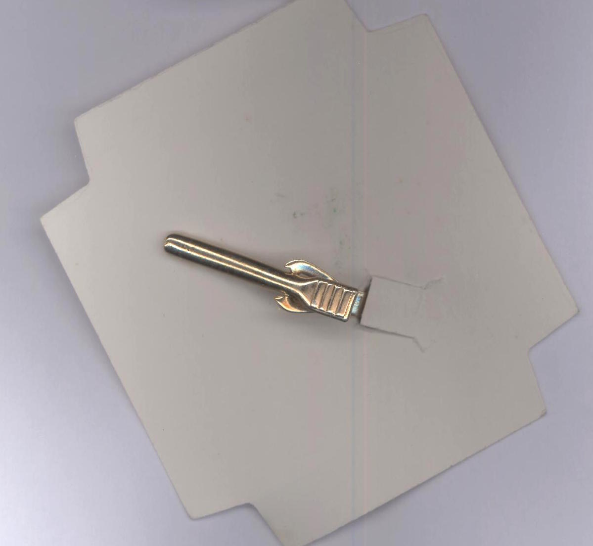 Colt Firearms Colt 45 Automatic Handgun Tie Clip ~ Gold Plated ...