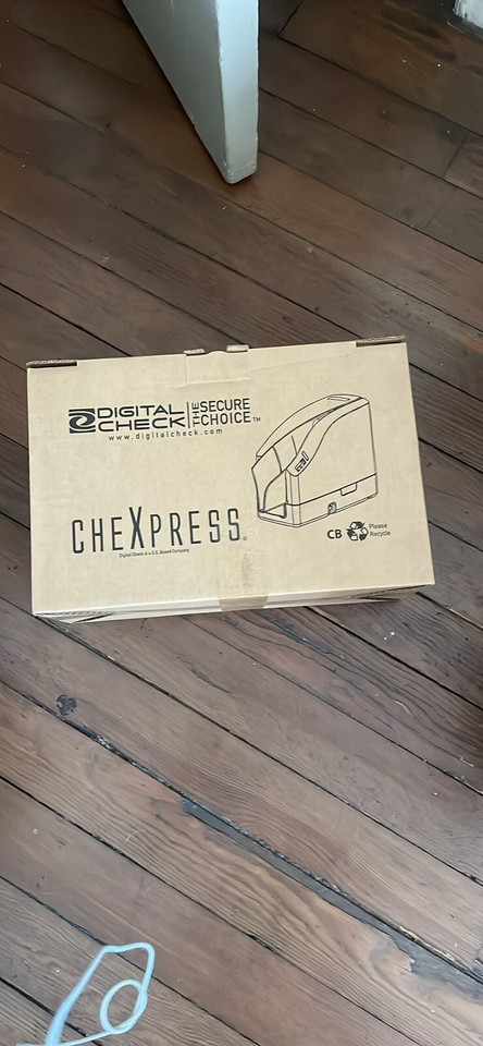 BRAND NEW Digital Check CheXpress 30 CX30 InkJet Check Scanner 152000 ...