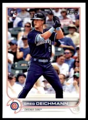 Greg Deichmann 2022 Topps Series 2 Two Rookie Card RC #395 Chicago Cubs ...