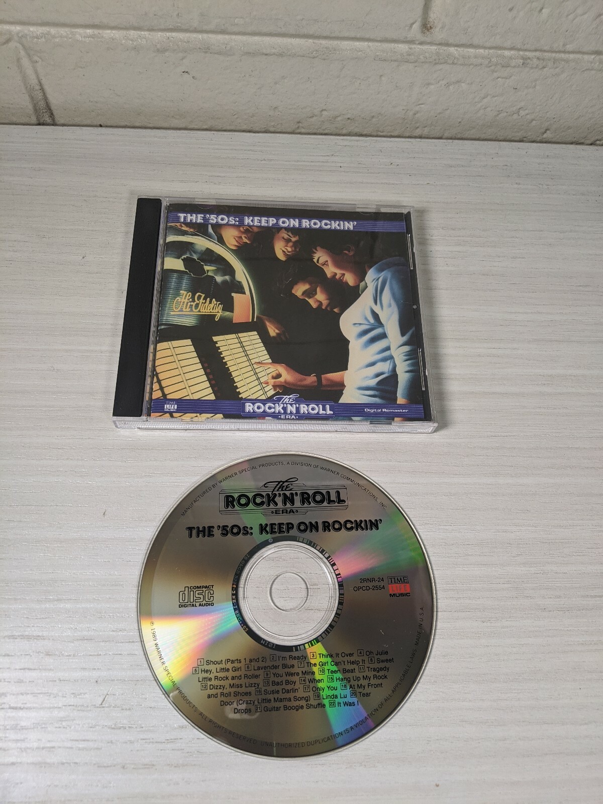 Time-Life Rock 'N' Roll Era CD The '50's: Keep On Rockin' Great Shape ...