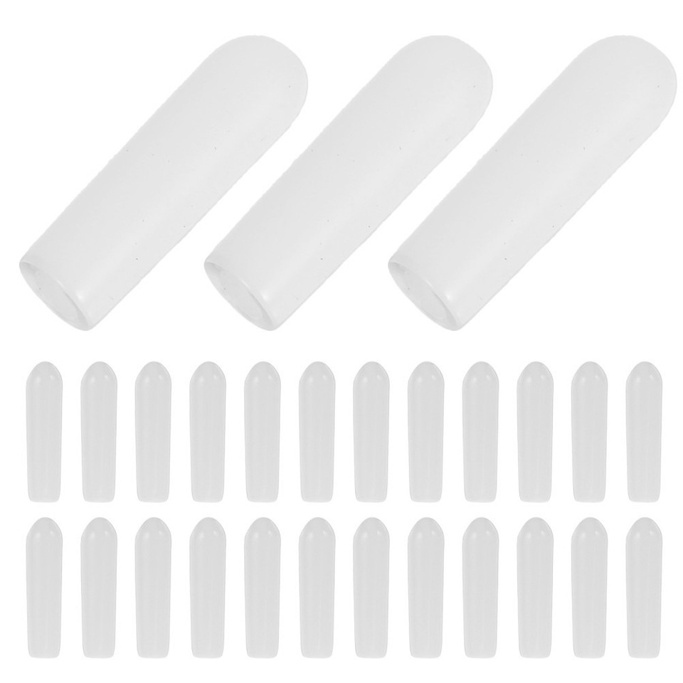 500pcs Clothes Hanger Hook Ends 0.16 Inch Hanger Hook Protector Caps ...