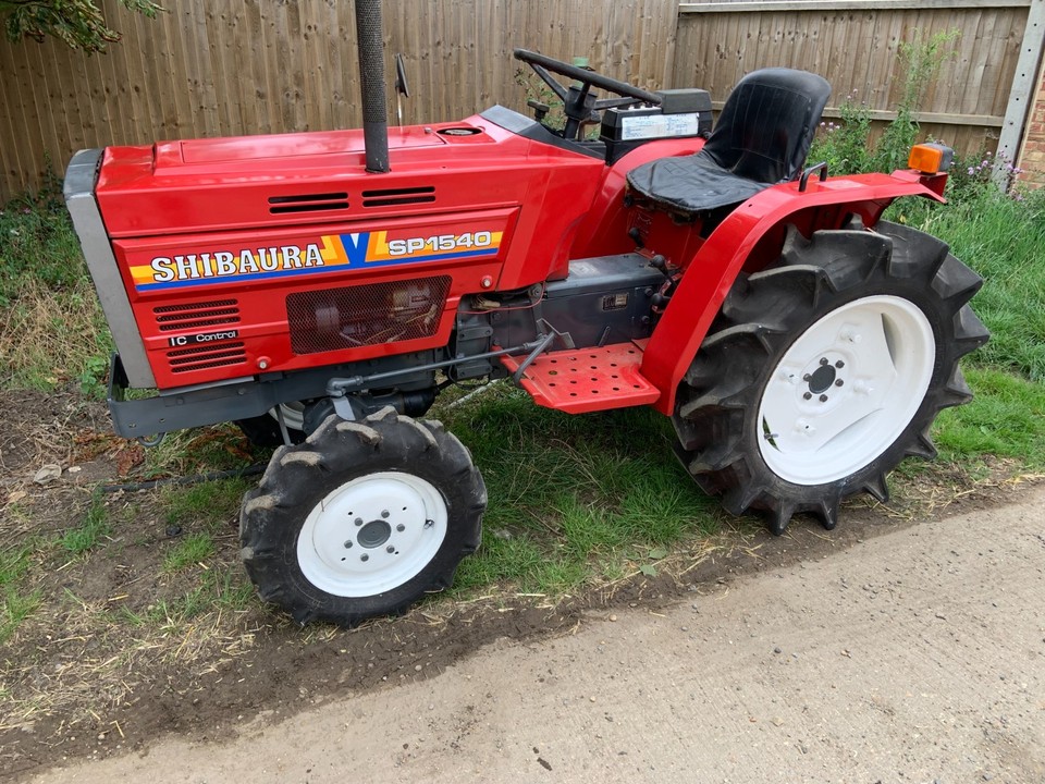 Shibaura SP1540 Compact Tractor, Mini Garden Tractor 4wd diesel | eBay UK