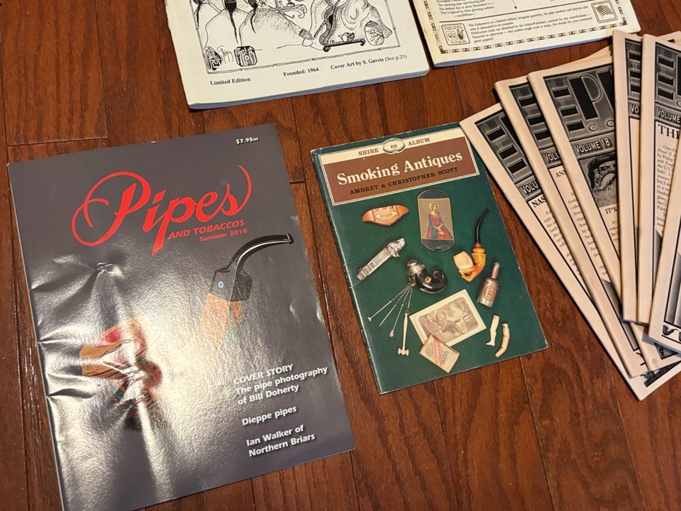 Judd's Lot of Pipe Magazines Pipe Smoker Ephemeris | eBay