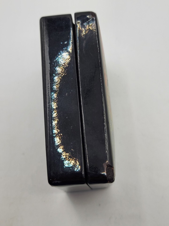 Russian Lacquer Box Mstera Stone Flower Palekh Hand Painted Vived ...