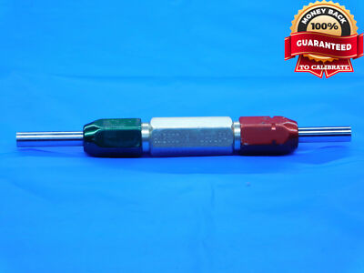 .2500 & .2540 CLASS X PIN PLUG GAGE GO NO GO ONSIZE 1/4 6.350 mm .250 ...