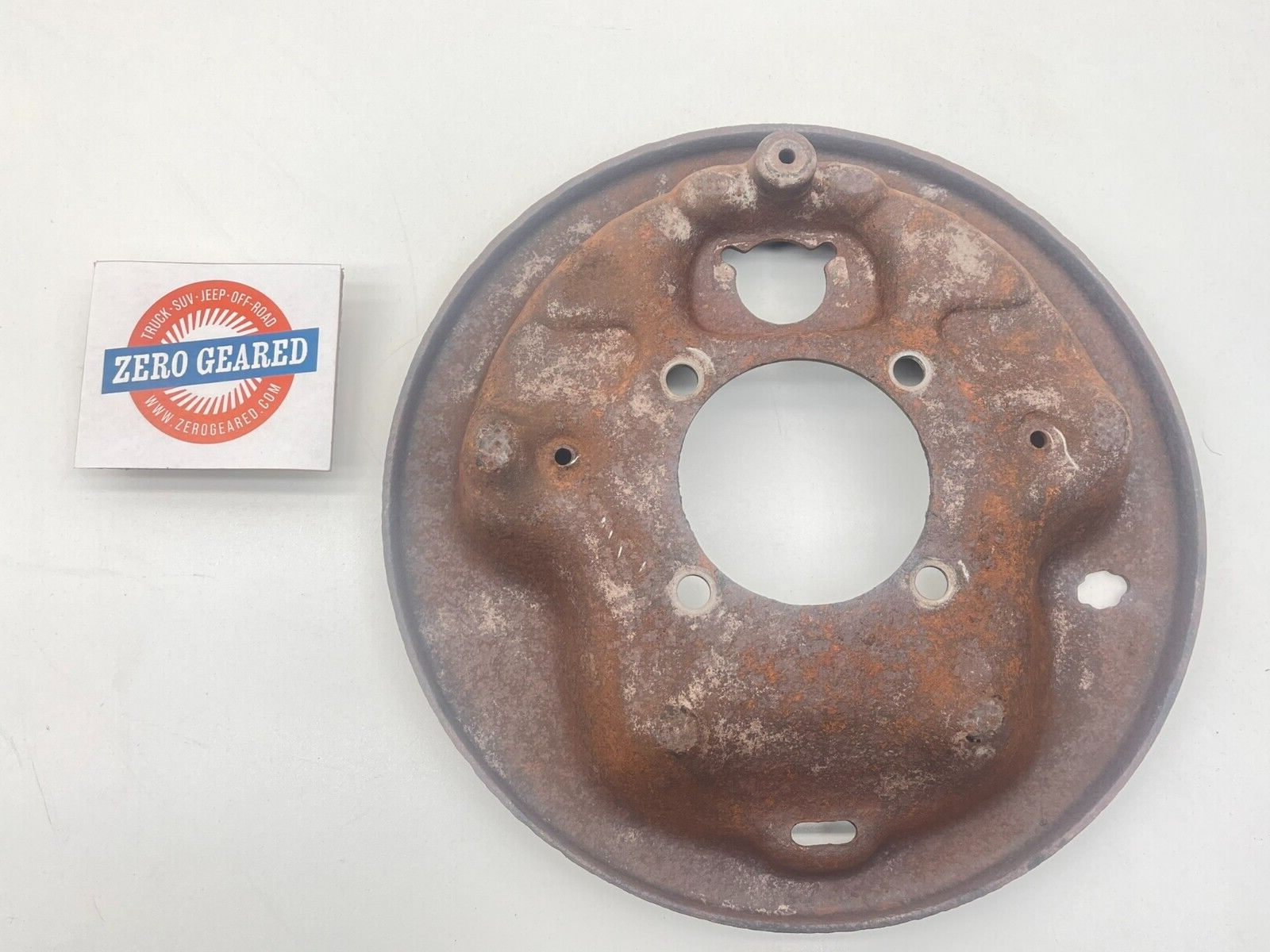 73-79 Ford F250 Dana 60 Right Hand Rear Brake Backing Plate 12x2 1/2 ...