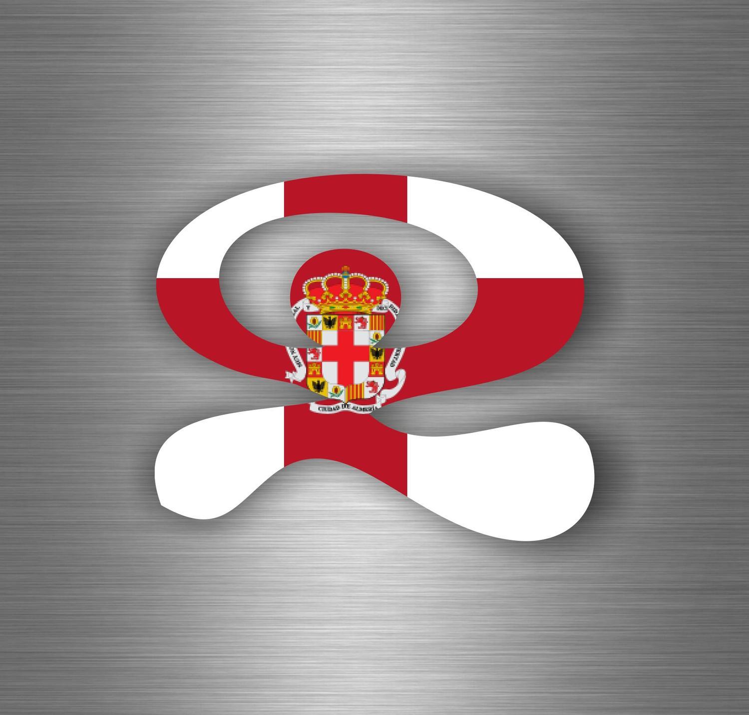 Sticker Car Motorcycle Biker Almeria Chance Indalo Rainbow Warrior R11 ...