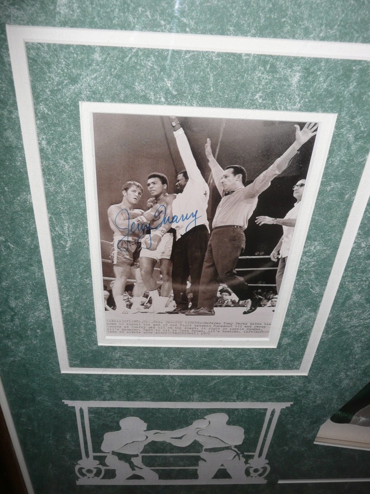 Boxing! Rare, Jerry Quarry's Training Trunks for 1970 fight with ...