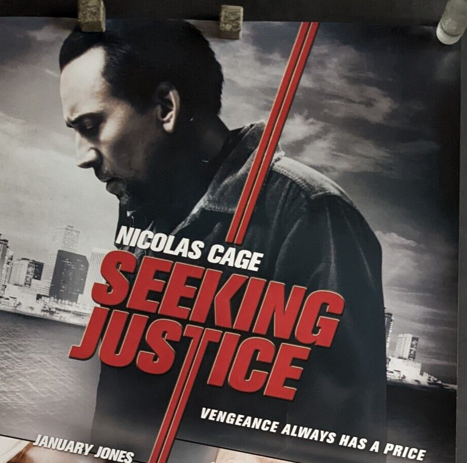 Seeking Justice (2011) Original 27x40 One Sheet Movie Poster Rolled ...