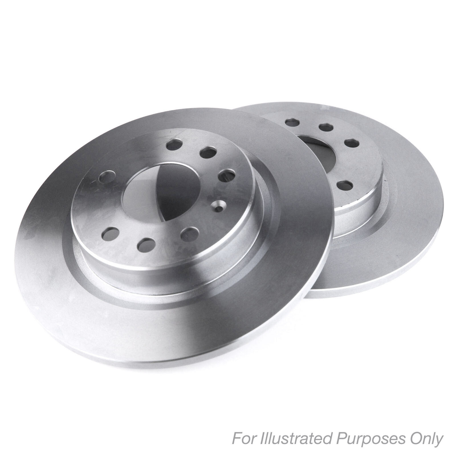 Don 5 Stud Rear Solid Brake Discs Set Pair - PCD11592 | eBay