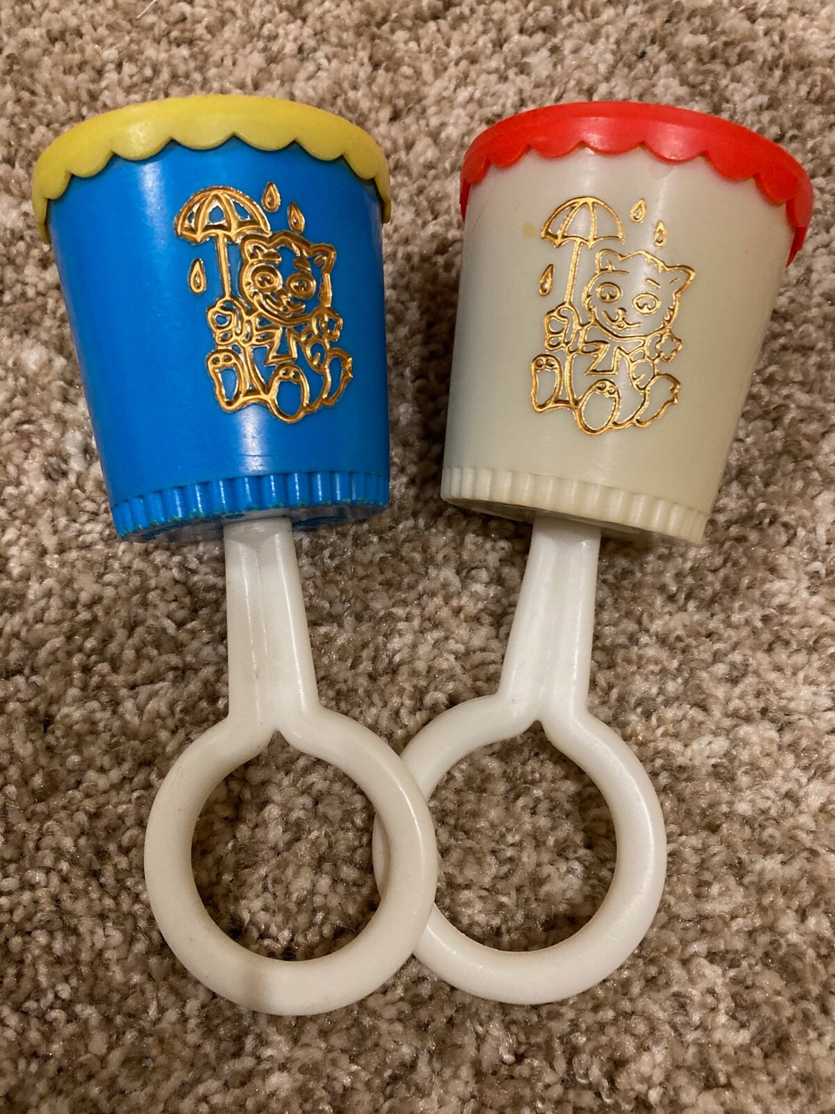 VINTAGE 1977 BABY RATTLES THE FIRST YEARS | eBay