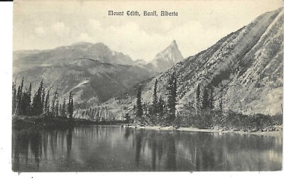 POSTCARD MOUNT EDITH BANFF ALBERTA CANADA | eBay