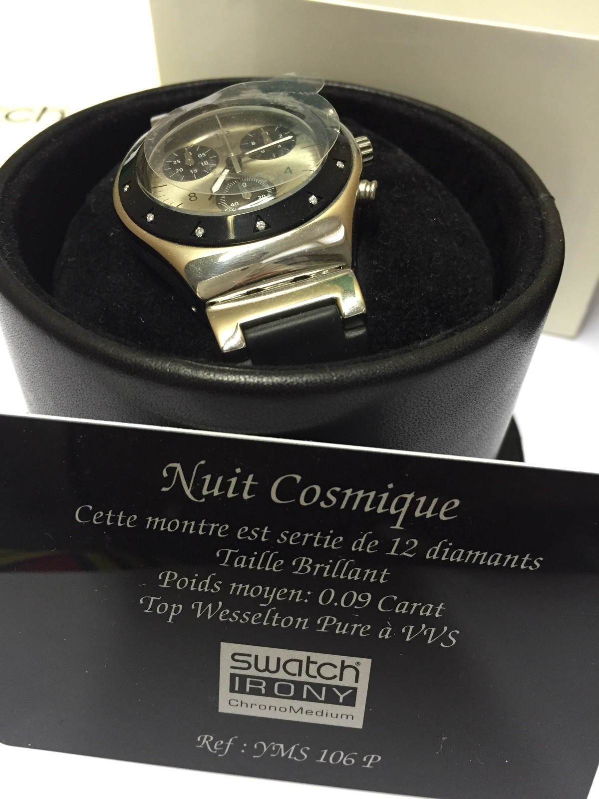 Swatch Irony Chrono Nuit Cosmique VENDOME SPIGA SPECIAL RARE 12 ...