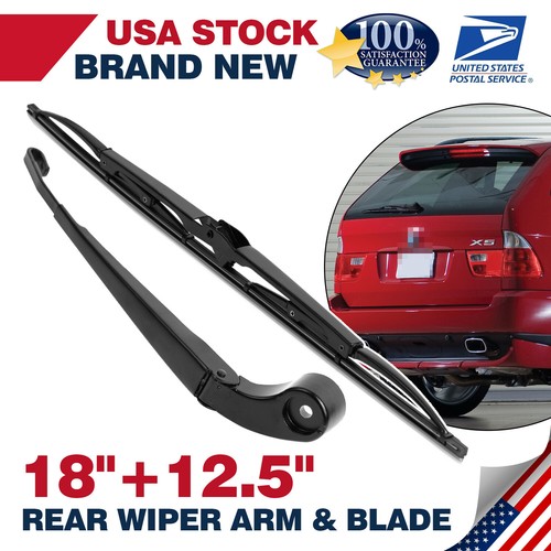 Rear Windshield Wiper Arm Blade for 61627068076 61627074477 BMW X5 E53 ...