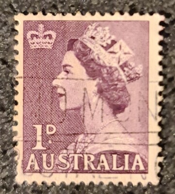 Australia Queen Elizabeth II Stamp 1D Australian Stamp | eBay Australia