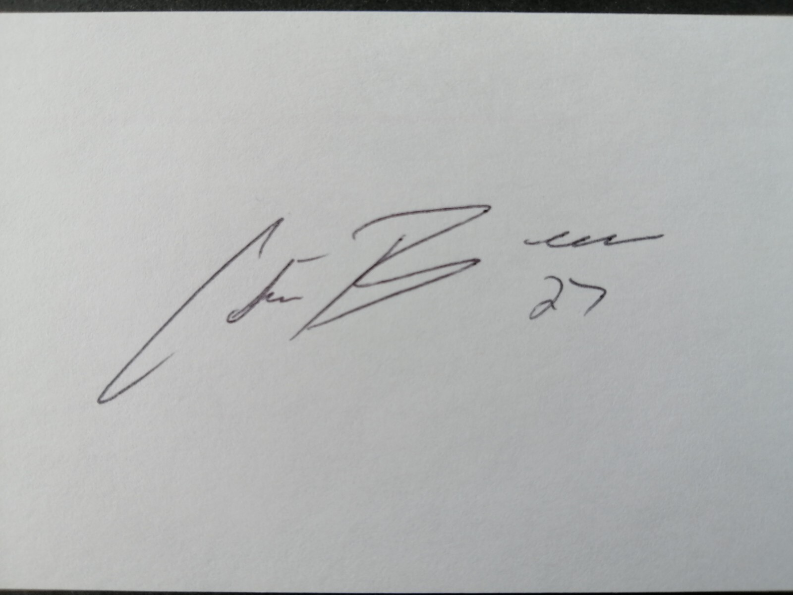 Chris Brown Signature