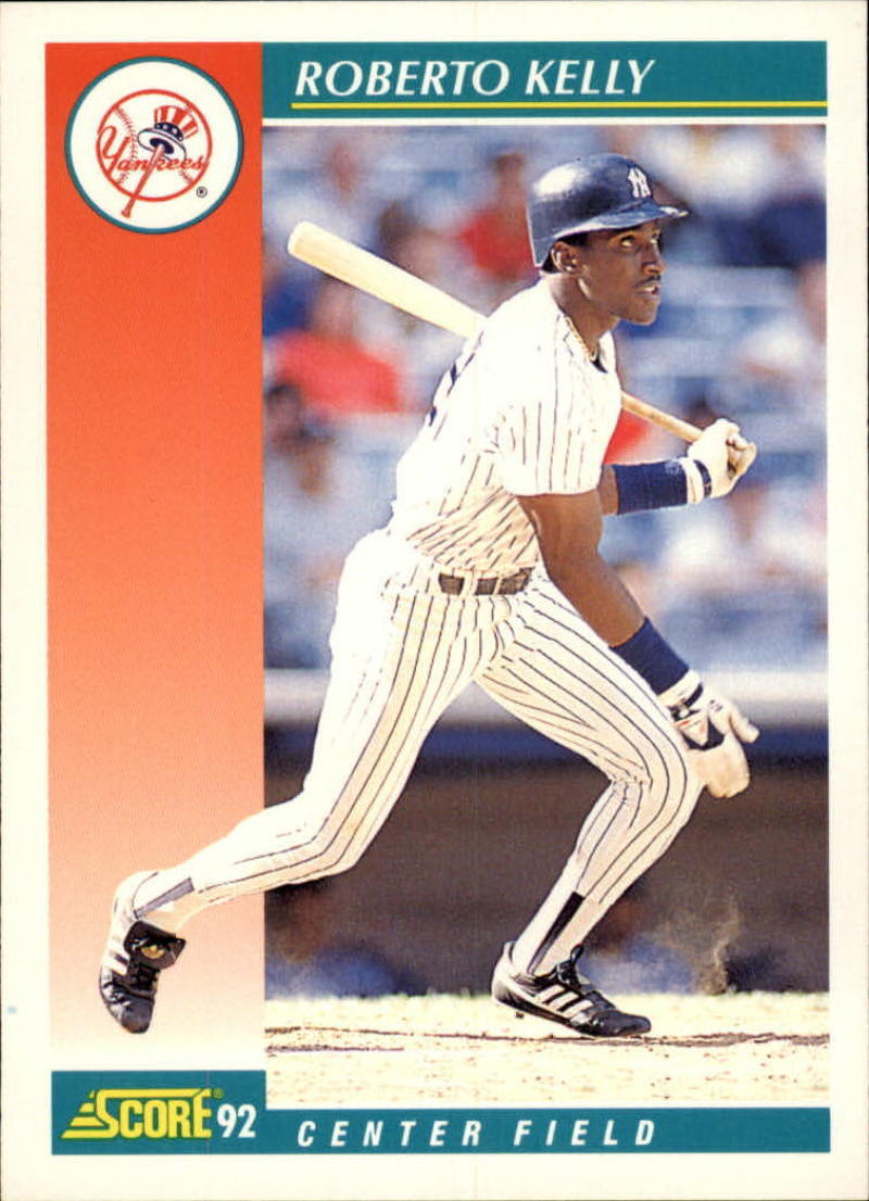 1992 Score #324 Roberto Kelly NM-MT Yankees | eBay