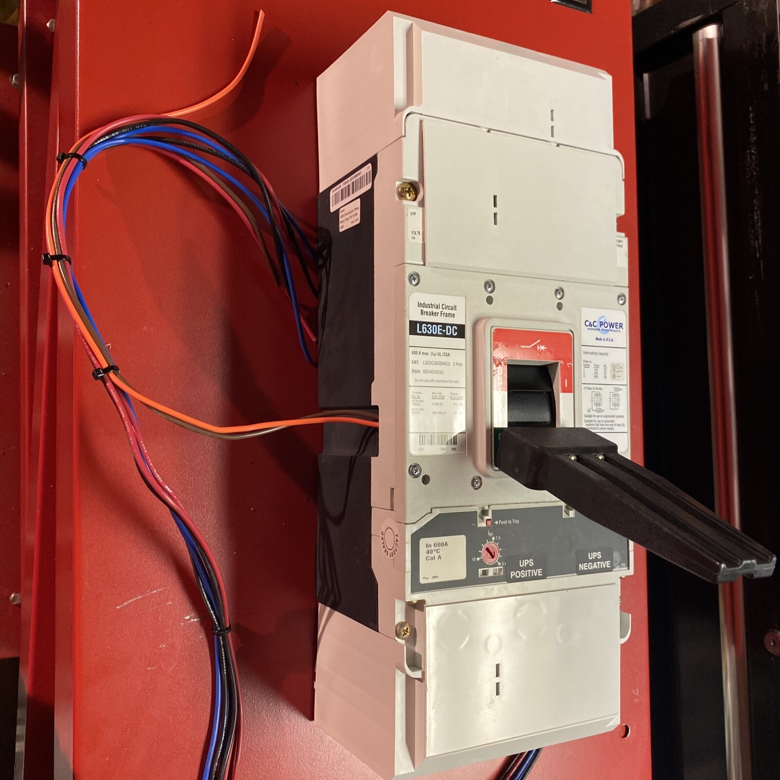 Eaton LGEDC3630NNCC L630E-DC 630A DC Circuit Breaker FREE 2 Day Air ...