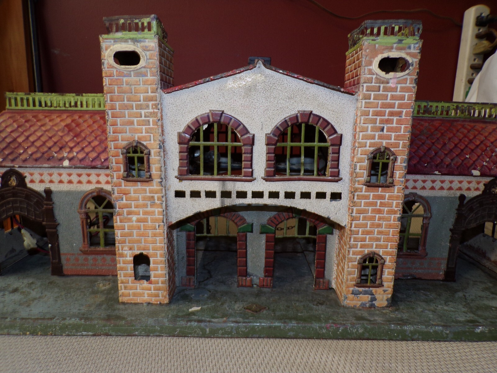 ANTIQUE BING GEBRUDER TRAIN STATION - 1902-1907 - GERMANY - GBN - BING ...