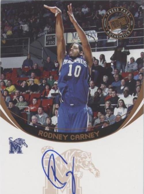 2006 Press Pass - Autographs Rodney Carney Bronze (AU, RC) for sale ...