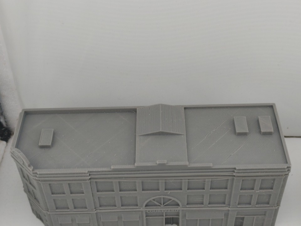 Set 2 City Block Urban Town Buildings Set - N Scale - 1:160 - No ...