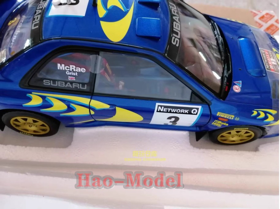 sun star 1:18 Subaru S5 McRae WRC97 Racing Alloy Diecast Model Car ...