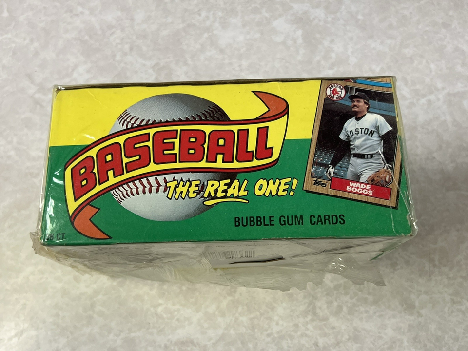 1987 Topps Baseball SWC (Sam's Club) Sealed Wax Box 36 factory sealed ...