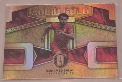 MOHAMED SALAH 2019-20 Panini Gold Standard Solid Gold Fine /29 #SG-18 ...