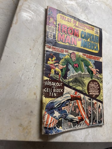 1964 TALES OF SUSPENSE COMIC BOOK..NO.62..MARVEL..ORIGIN OF MANDARIN ...