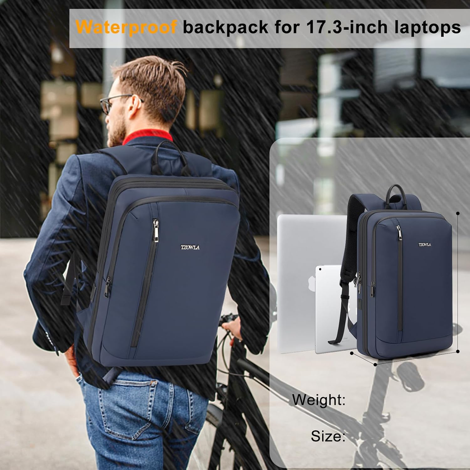 Business Expandable Laptop Backpack for Men Professional,Slim ...