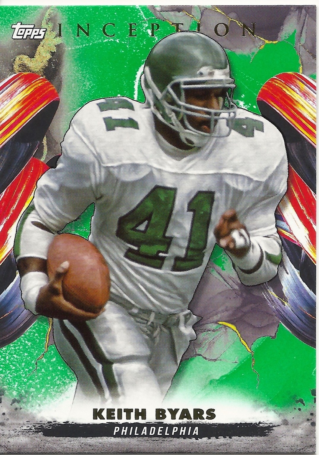 2024 Topps Inception - Keith Byars #128 Green for sale online | eBay