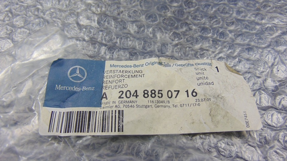 Left Support Bracket Front Bumper A2048850716 Mercedes Class C W204 | eBay