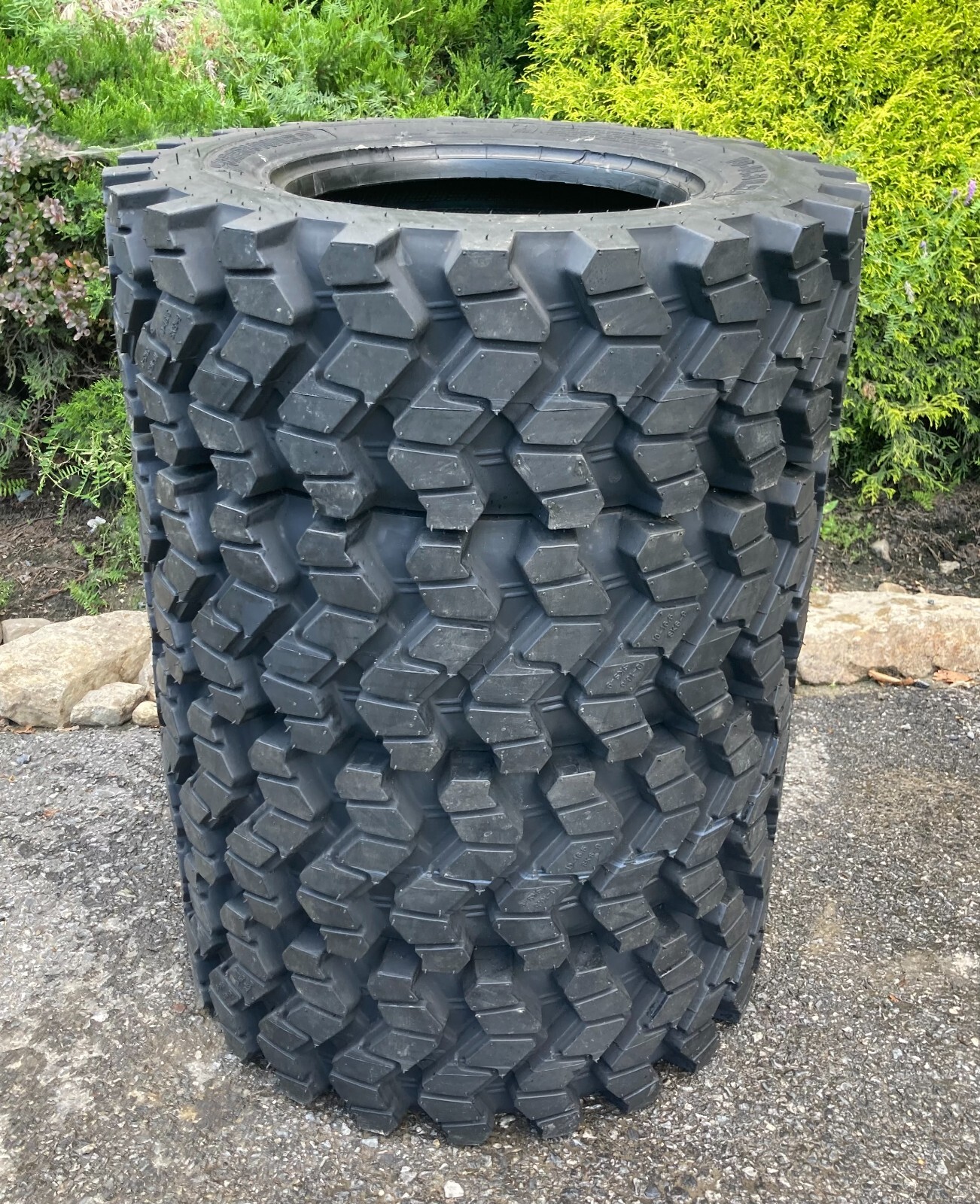 4-NEW HD 10-16.5 Skid Steer Tires for Bobcat & more-10X16.5-Forerunner ...