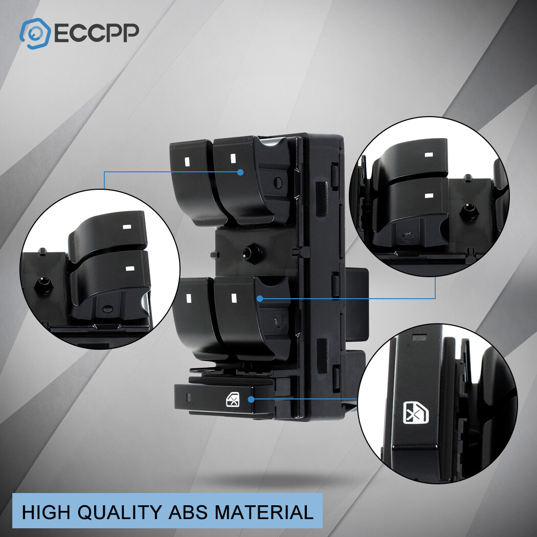 For GMC Acadia 3.6L 2007-2015 Power Window Switch Front Driver Side ...