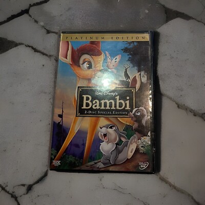 Bambi (DVD, 2005, 2-Disc Set, Special Edition/Platinum Edition ...