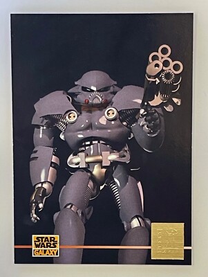 Topps 1995 Star Wars Galaxy 3 LucasArts "General Mohc" Card L3 | eBay