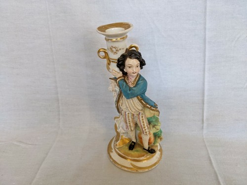 19th cen. German porcelain figurine. Believed to be Meissen. Incised ...