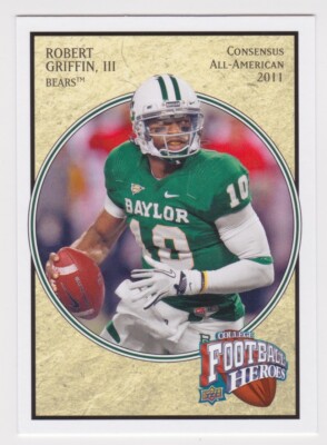 2013 Upper Deck Heroes Insert #RG3-9 Robert Griffin III Baylor Bears | eBay
